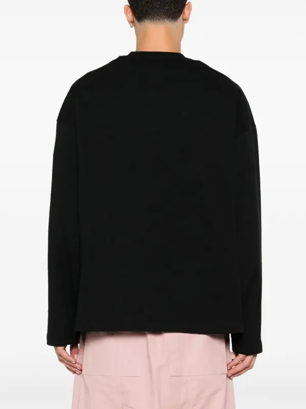 JIL SANDER Logo-print T-shirt - Black