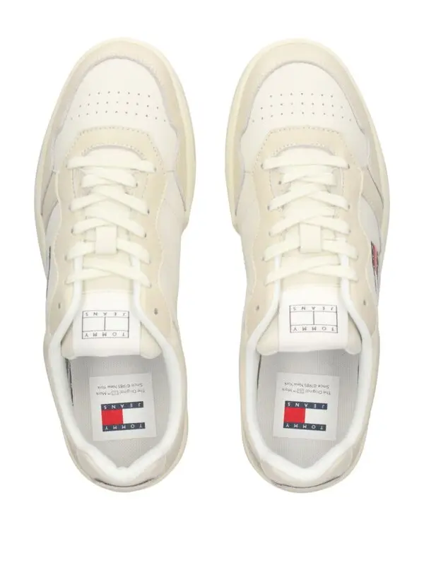 Tommy Hilfiger Two-tone Leather Trainers