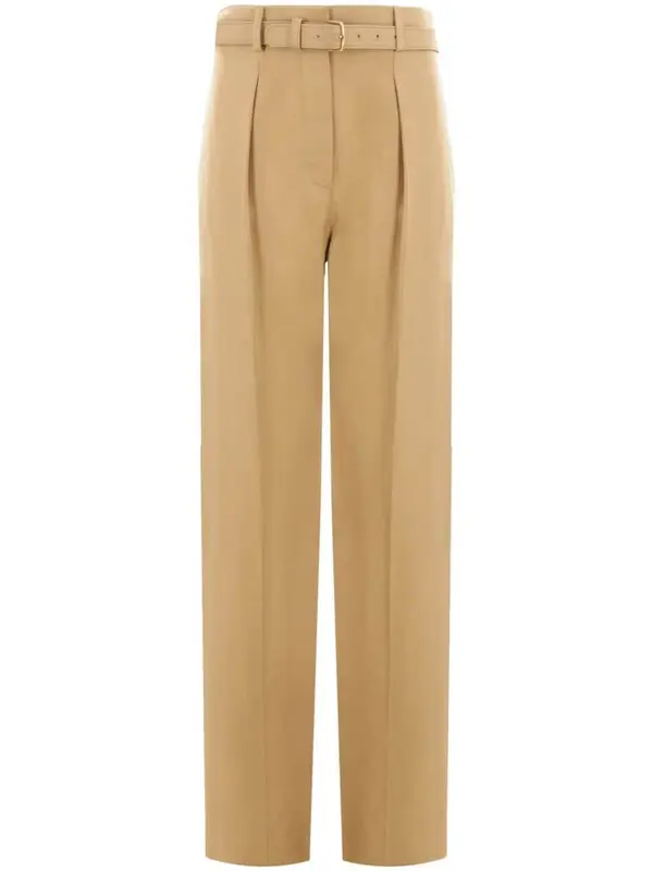 Loro Piana Edward Silk Pants - Neutrals