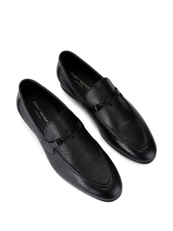 Kurt Geiger Alistair Loafers - Black | Editorialist display picture 1