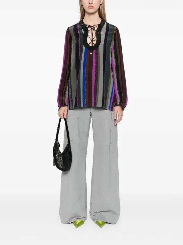 Emilio Pucci Silk Georgette Crepe Blouse