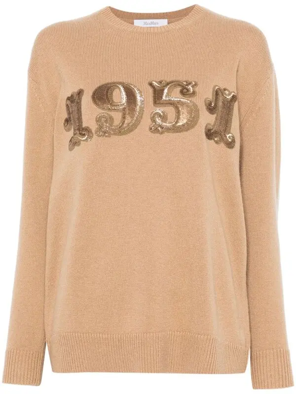 Max Mara Plata Sweater - Brown