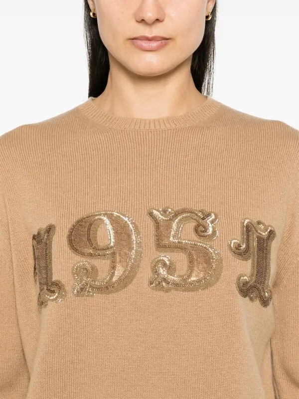 Max Mara Plata Sweater - Brown
