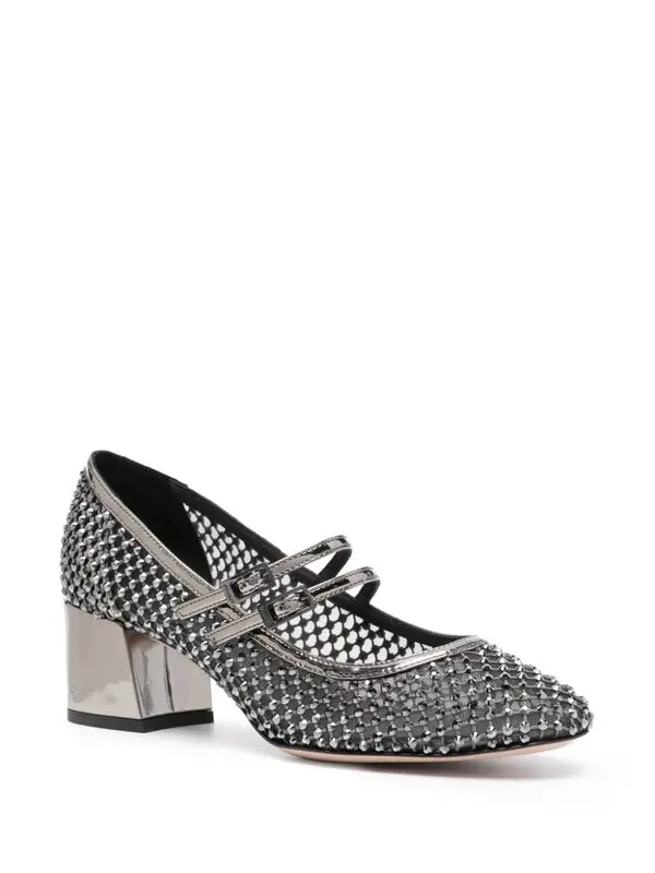 LE SILLA 50mm Gilda Pumps - Grey