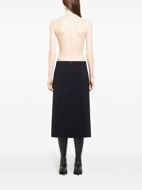 COURREGES Illusion Bodysuit - Black