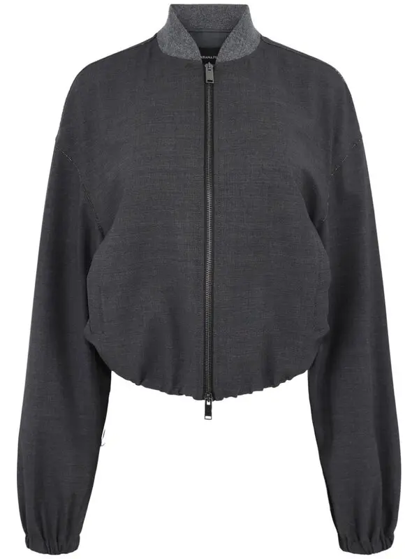 Fabiana Filippi Zip-up Bomber Jacket