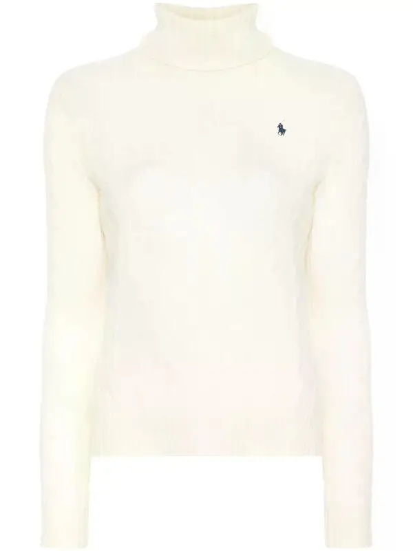Polo Ralph Lauren Pony-embroidered Sweater - Neutrals