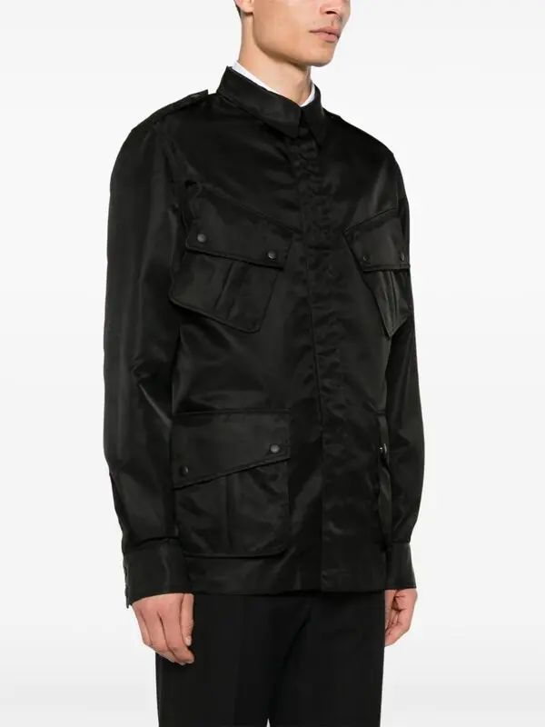 Givenchy Logo-appliqué Shirt Jacket