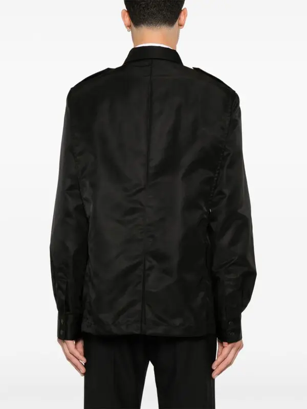Givenchy Logo-appliqué Shirt Jacket