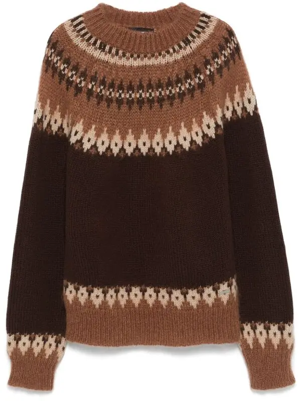 Dsquared2 Intarsia-patterned Sweater
