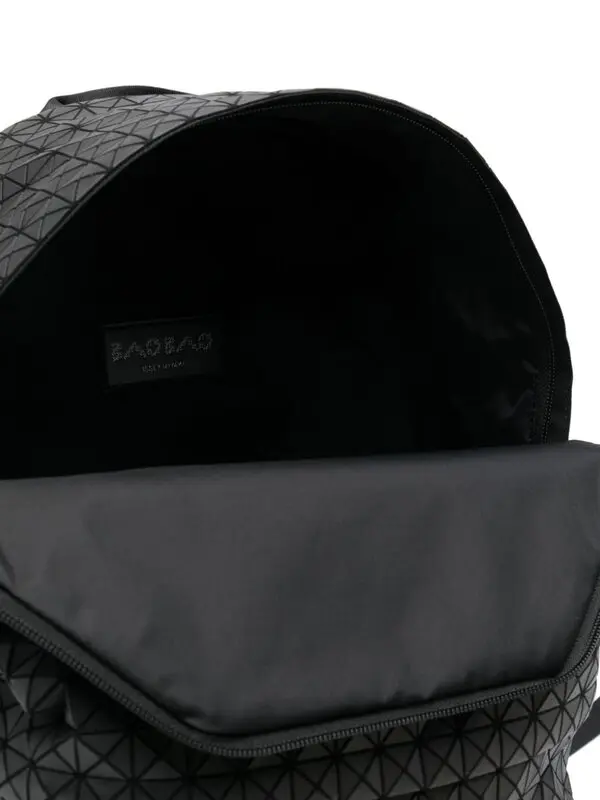 Issey Miyake Geometric Panelled Backpack - Black