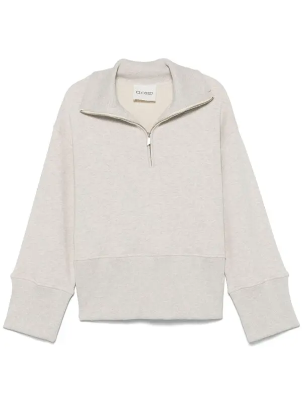 Closed Zip-up Sweatshirt