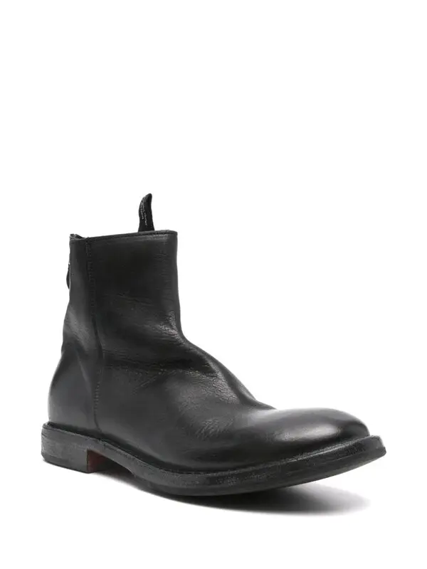 Moma Logo-tag Boots - Black