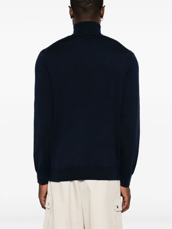 Polo Ralph Lauren Roll-neck Sweater - Blue