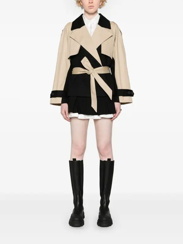 Maje Two-tone Trench Coat