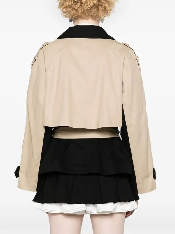 Maje Two-tone Trench Coat
