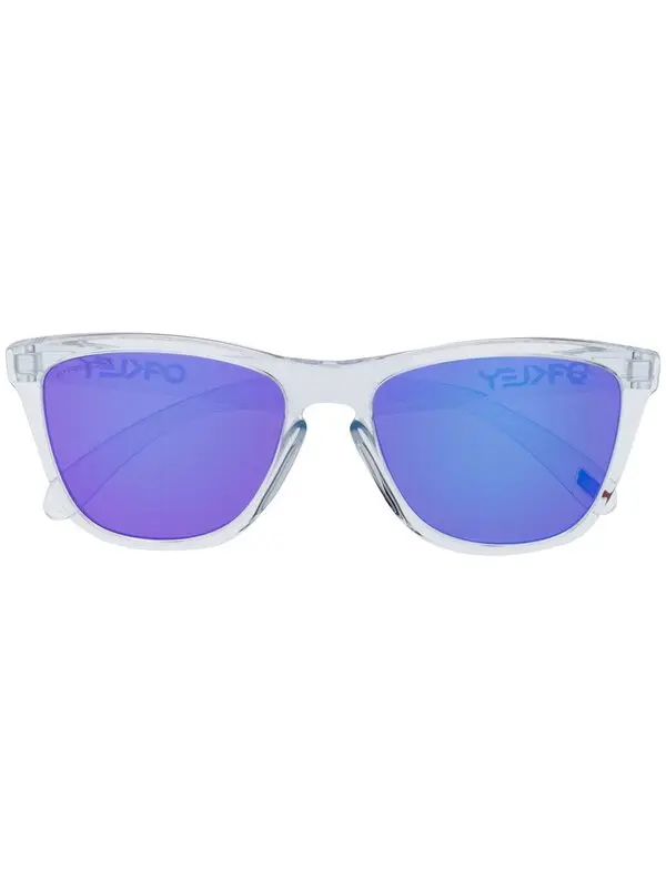 Oakley Square Frame Sunglasses - White