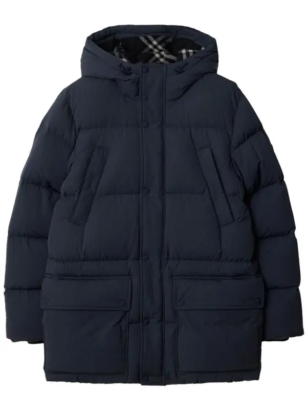 Burberry Logo-patch Puffer Jacket