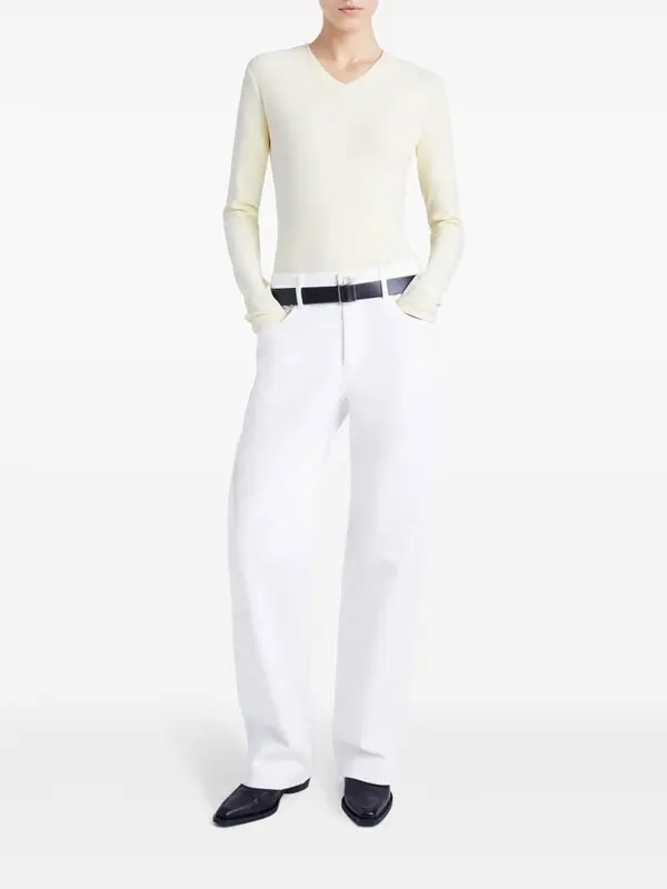 Proenza Schouler White Label Delaney Bodysuit - Yellow