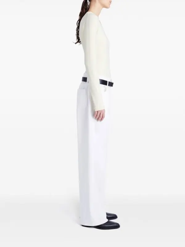 Proenza Schouler White Label Delaney Bodysuit - Yellow