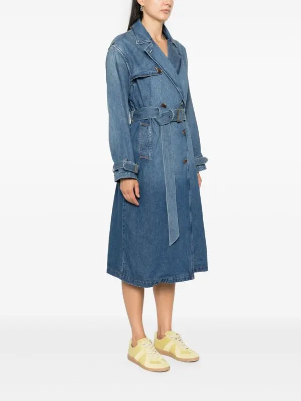 LEVI'S Cotton Trench Coat - Blue
