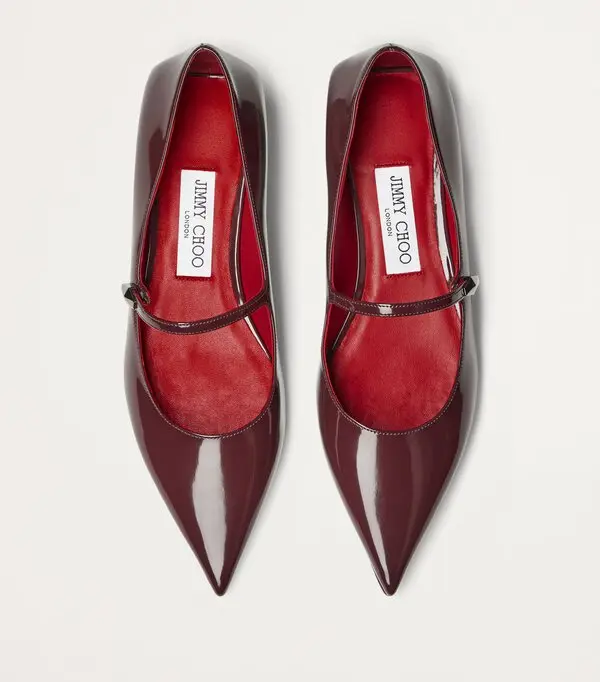 JIMMY CHOO Carolyn 25 Patent Leather Pumps