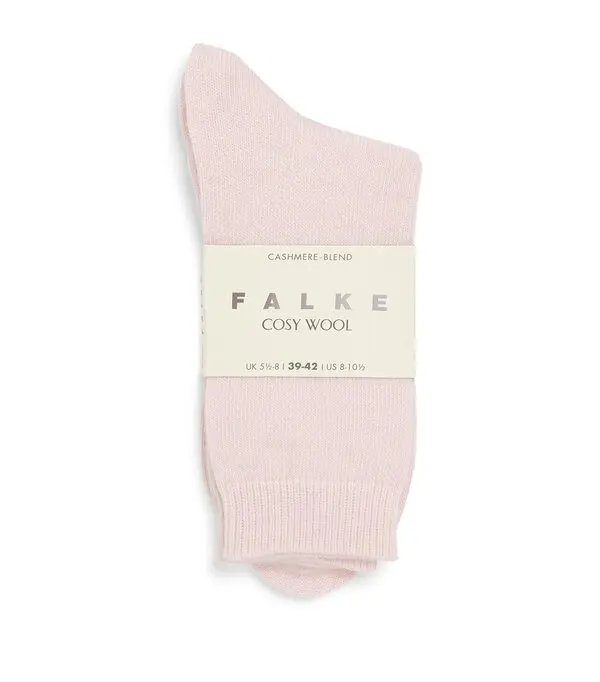 Falke Wool-cashmere Cosy Socks - Pink