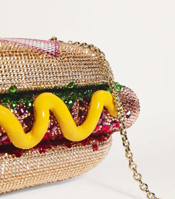 Judith Leiber Hot Dog Clutch Bag