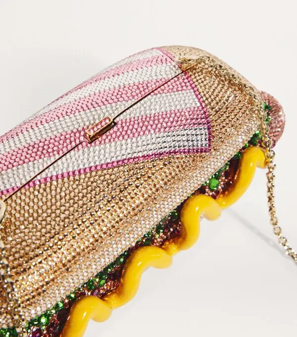 Judith Leiber Hot Dog Clutch Bag