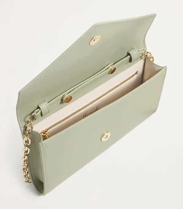 Harrods Smooth Leather Chain Wallet