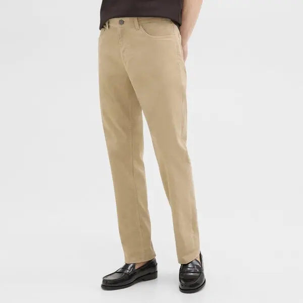Theory Raffi Stretch Corduroy Pant - Khaki