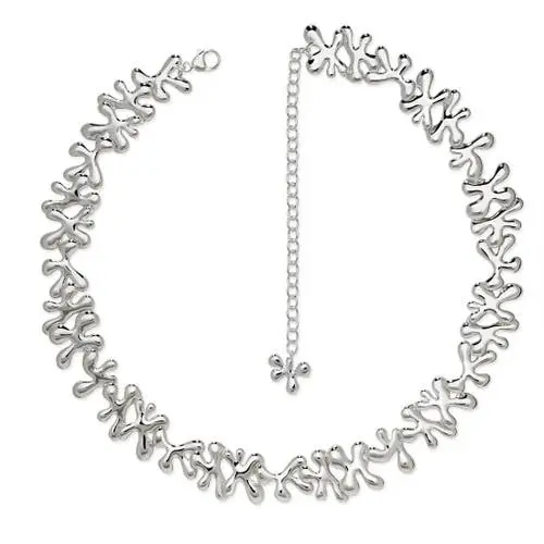 LUCY QUARTERMAINE Continual Splash Necklace - Sterling Silver