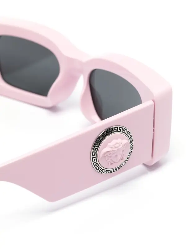 Versace Medusa Medallion Sunglasses - Pink | Editorialist display picture 3