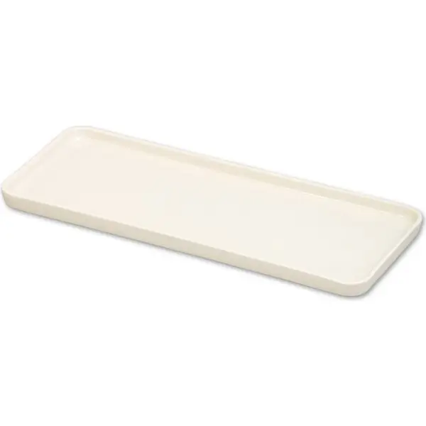 ESKO Sabia Bathroom Vanity Countertop Tray Kitchen Accessories - Sand