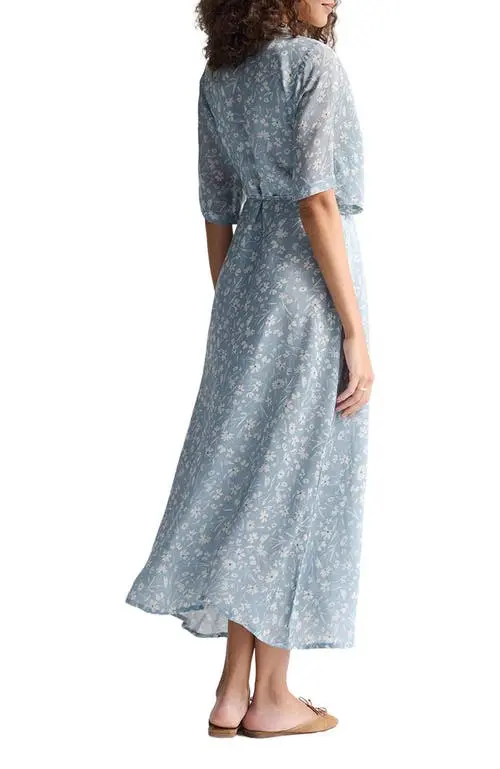 REISTOR Maxi Wrap Dress