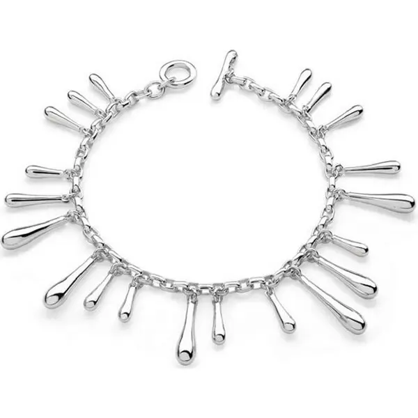 LUCY QUARTERMAINE Multi-drop Bracelet - Sterling Silver