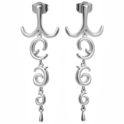 LUCY QUARTERMAINE Element Chandelier Earrings - Sterling Silver