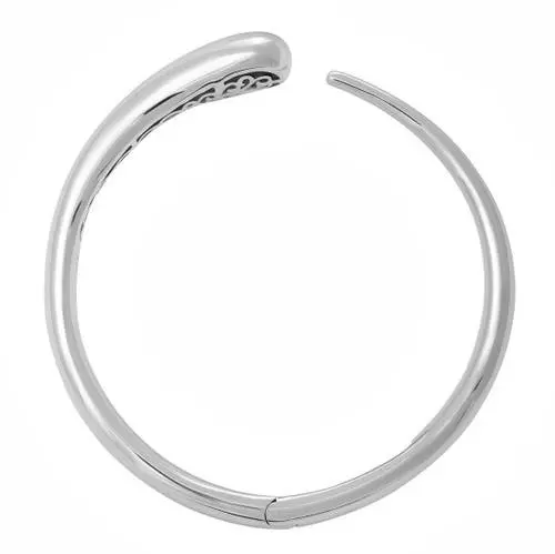 LUCY QUARTERMAINE Luna Bangle - Sterling Silver