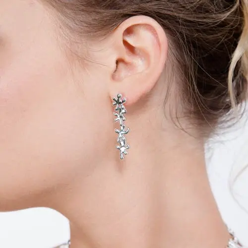 LUCY QUARTERMAINE Splash Drop Earrings
