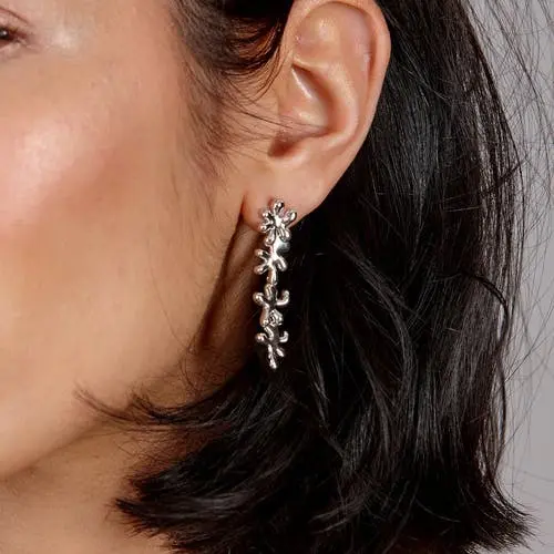 LUCY QUARTERMAINE Splash Drop Earrings