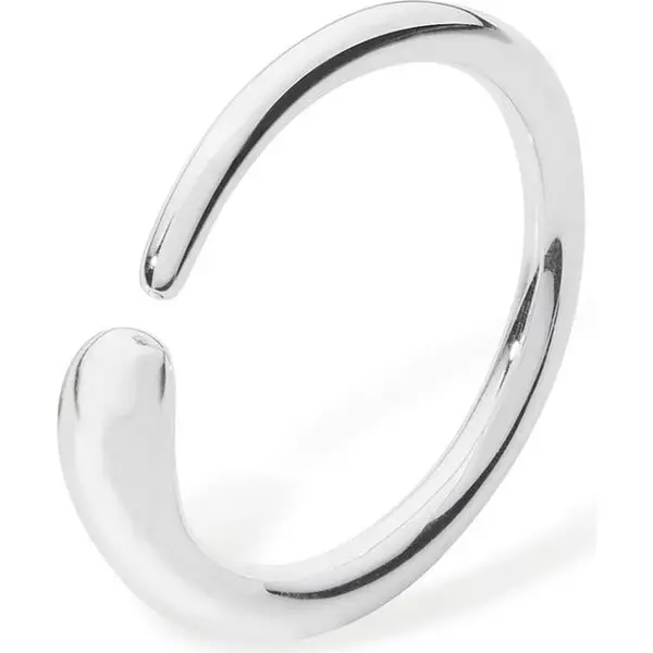 LUCY QUARTERMAINE Single Drop Ring - Sterling Silver
