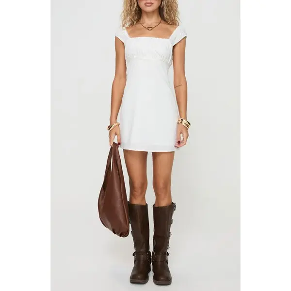 Princess Polly Haysley Square Neck Mini Dress
