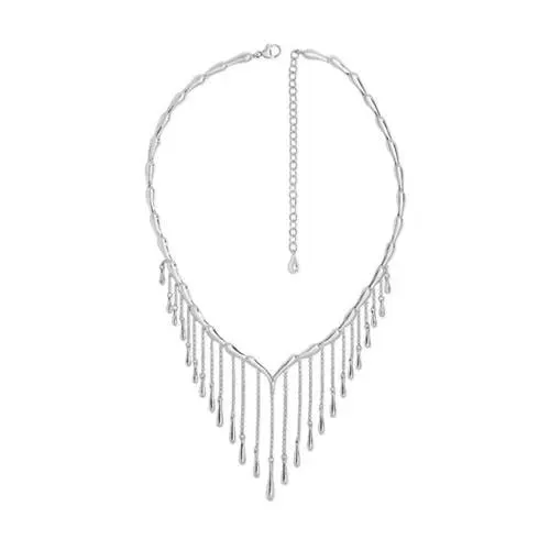 LUCY QUARTERMAINE Waterfall Necklace - Sterling Silver
