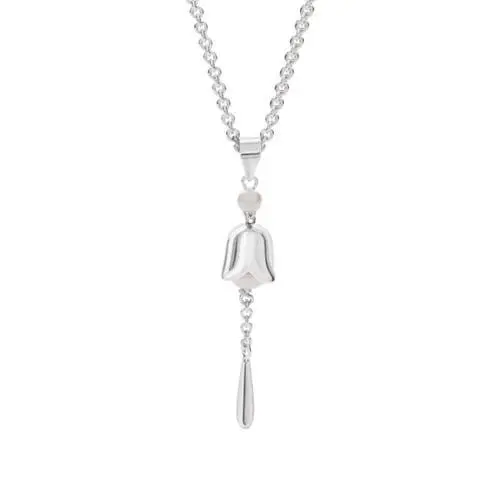 LUCY QUARTERMAINE Lily Of The Valley Pendant - Sterling Silver