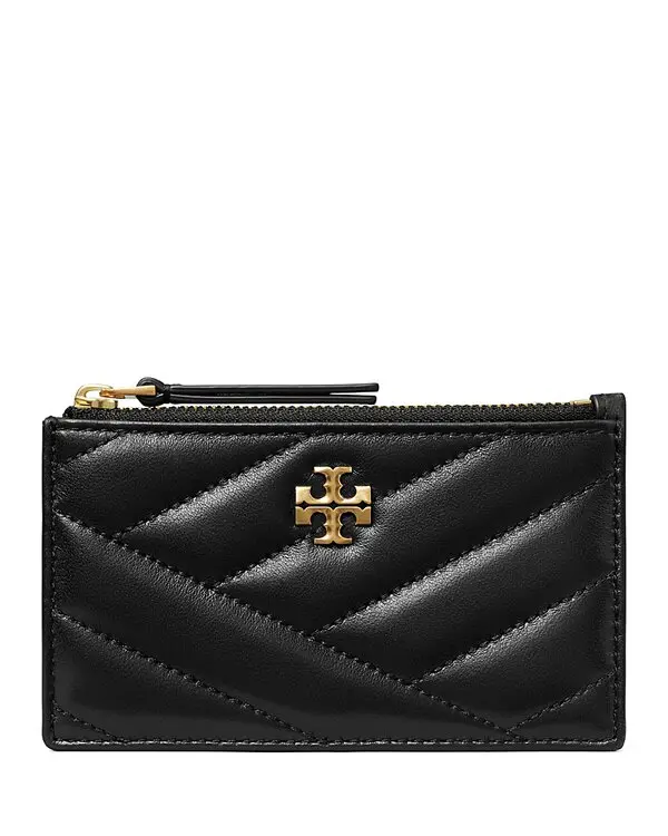 Tory Burch Kira Chevron Zip Card Case