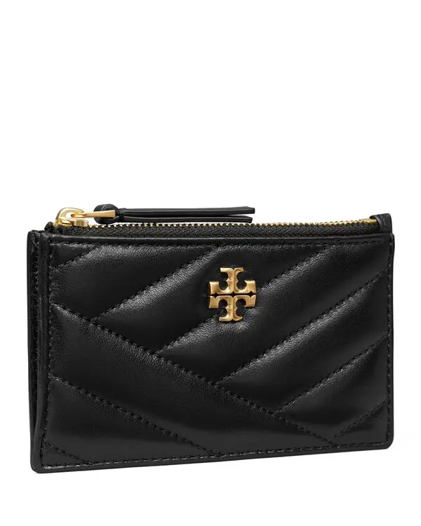 Tory Burch Kira Chevron Zip Card Case