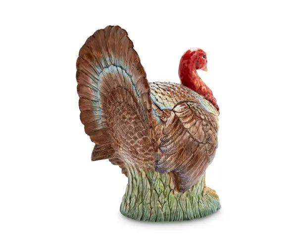 SPODE Woodland Turkey Soup Tureen & Ladle