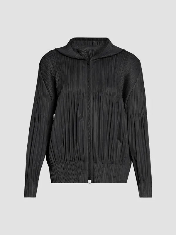 Issey Miyake Interplanetary Fluffy Basics Hoodie - Black