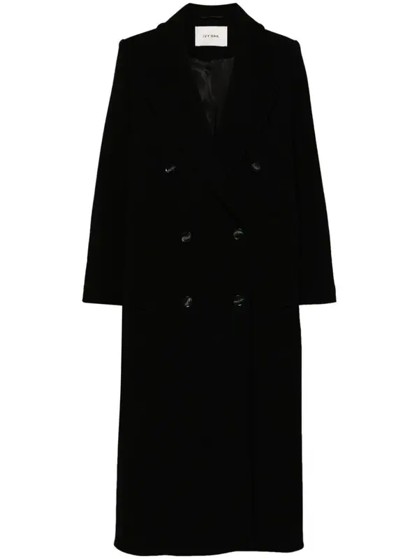 IVY OAK Clemence Mid-length Coat - Black