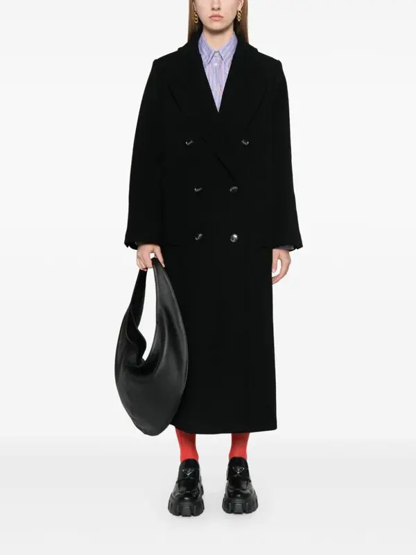 IVY OAK Clemence Mid-length Coat - Black